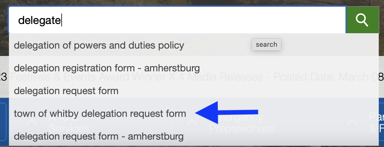 Delegate Request Form Amherstburg/Whitby | the burg watch